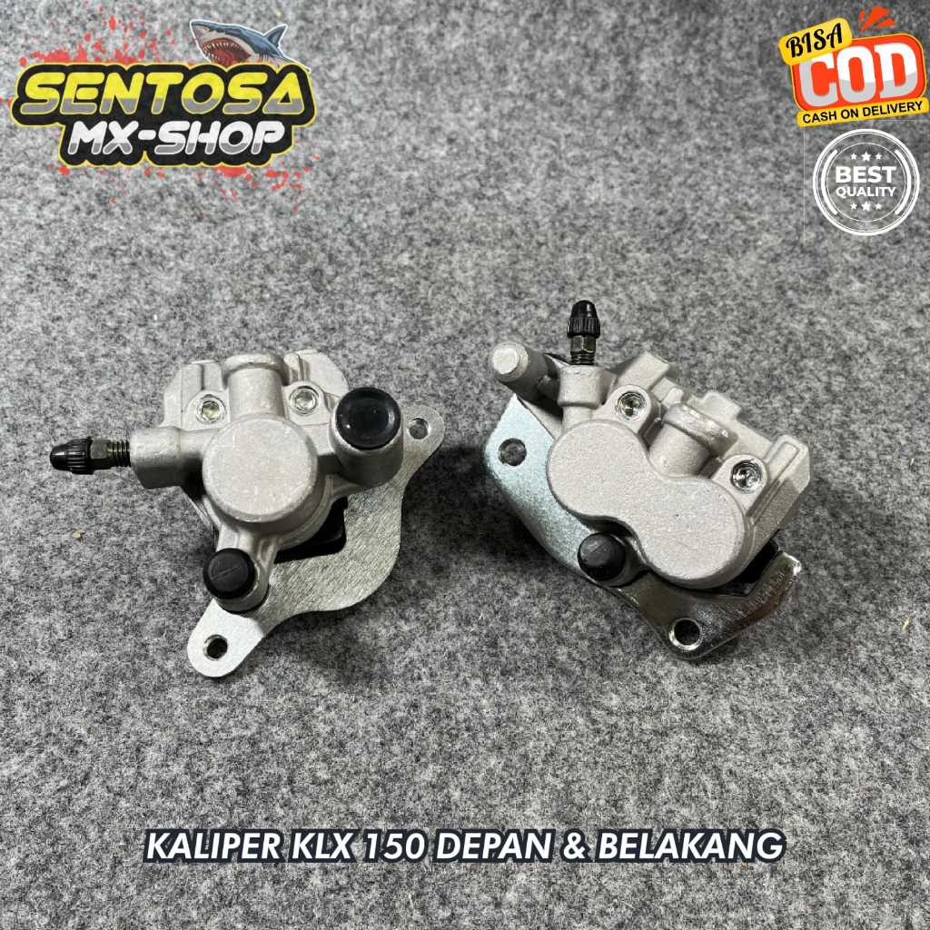 Jual [ KLX 150 / DTRACKER ] KALIPER CALIPER KEPALA BABI DEPAN BELAKANG ...