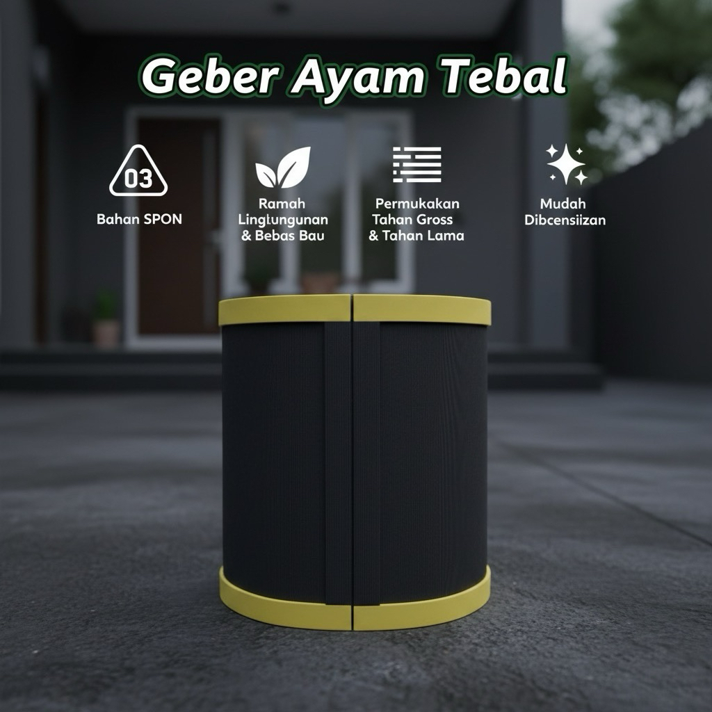 Jual Geber loncat/ring arena latihan fisik ayam Diameter 77cm x tinggi ...