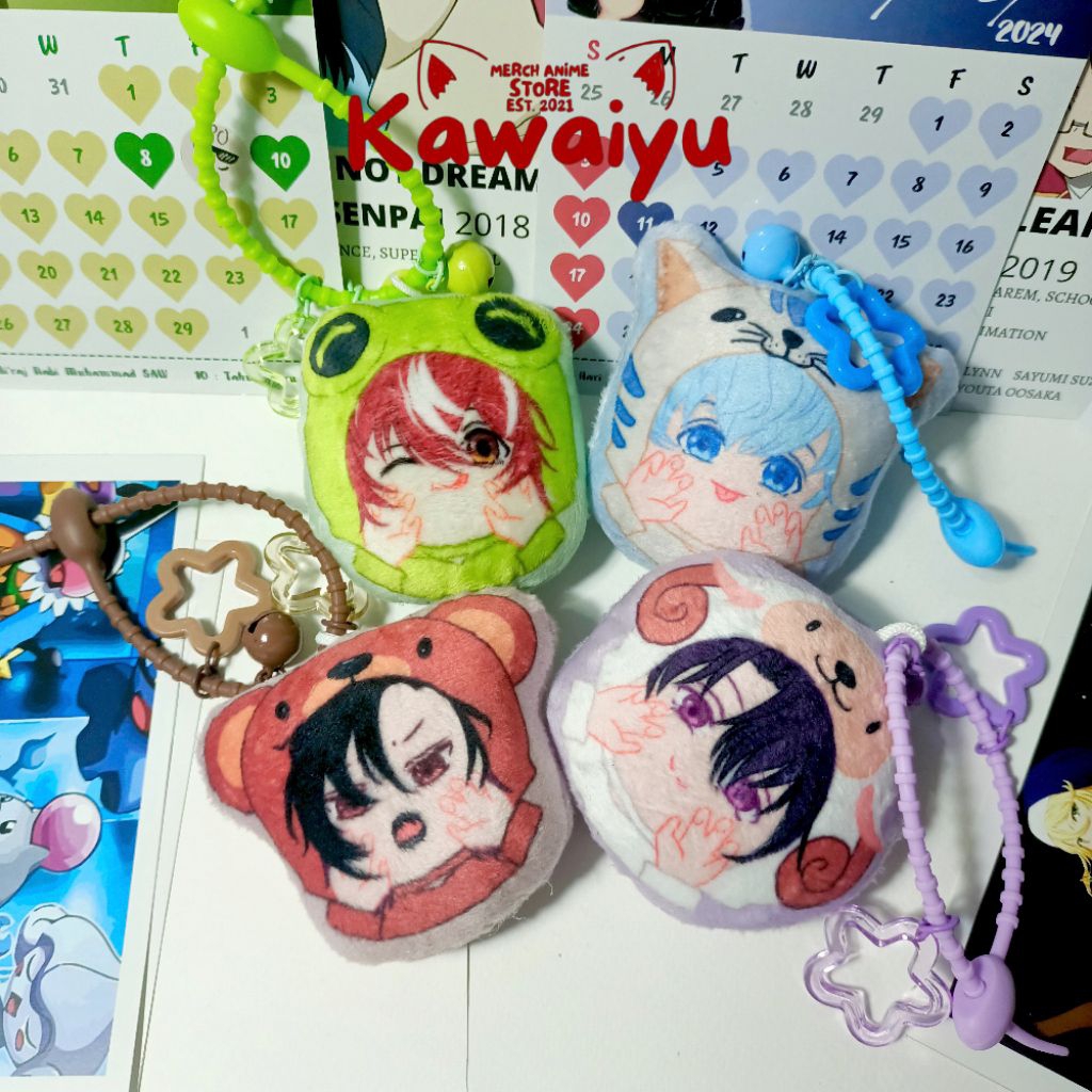 Jual SOL.4CE | KEYCHAIN BONEKA ANIME VTUBER SOL4CE BY KAWAIYU | Shopee ...