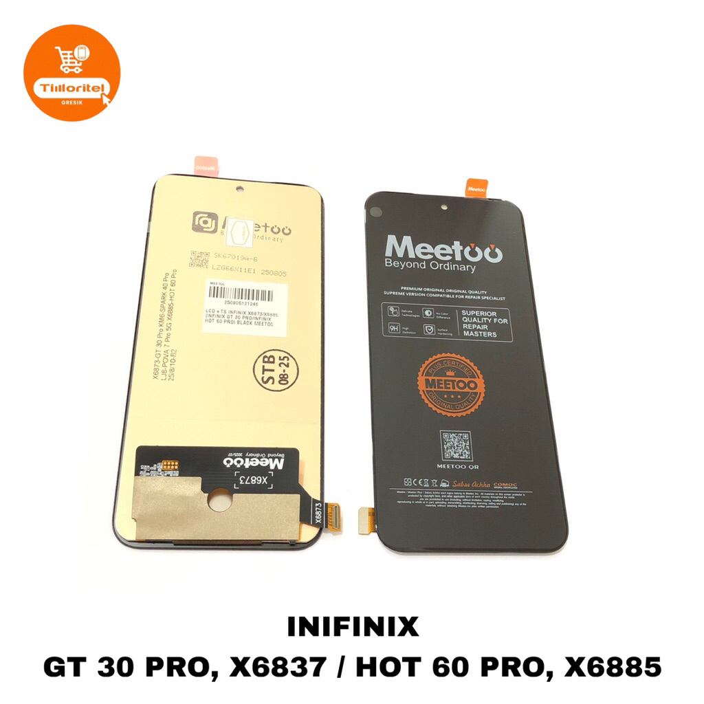 Jual LCD TOUCHSCREEN INFINIX GT 30 PRO X6873 / HOT 60 PRO X6885 FULLSET ...