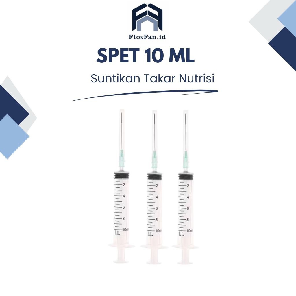 Jual Suntikan Spet Syringe Alat Ukur Nutrisi 10ml | Shopee Indonesia