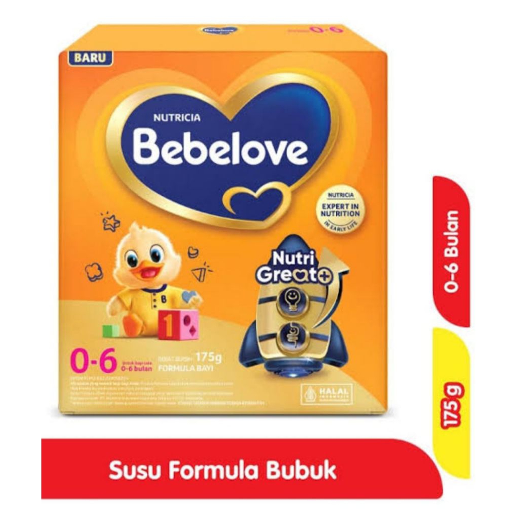 Jual Bebelove 0-6 Bulan NUTRIGREAT 175 gram (KEMASAN BARU) | Shopee ...