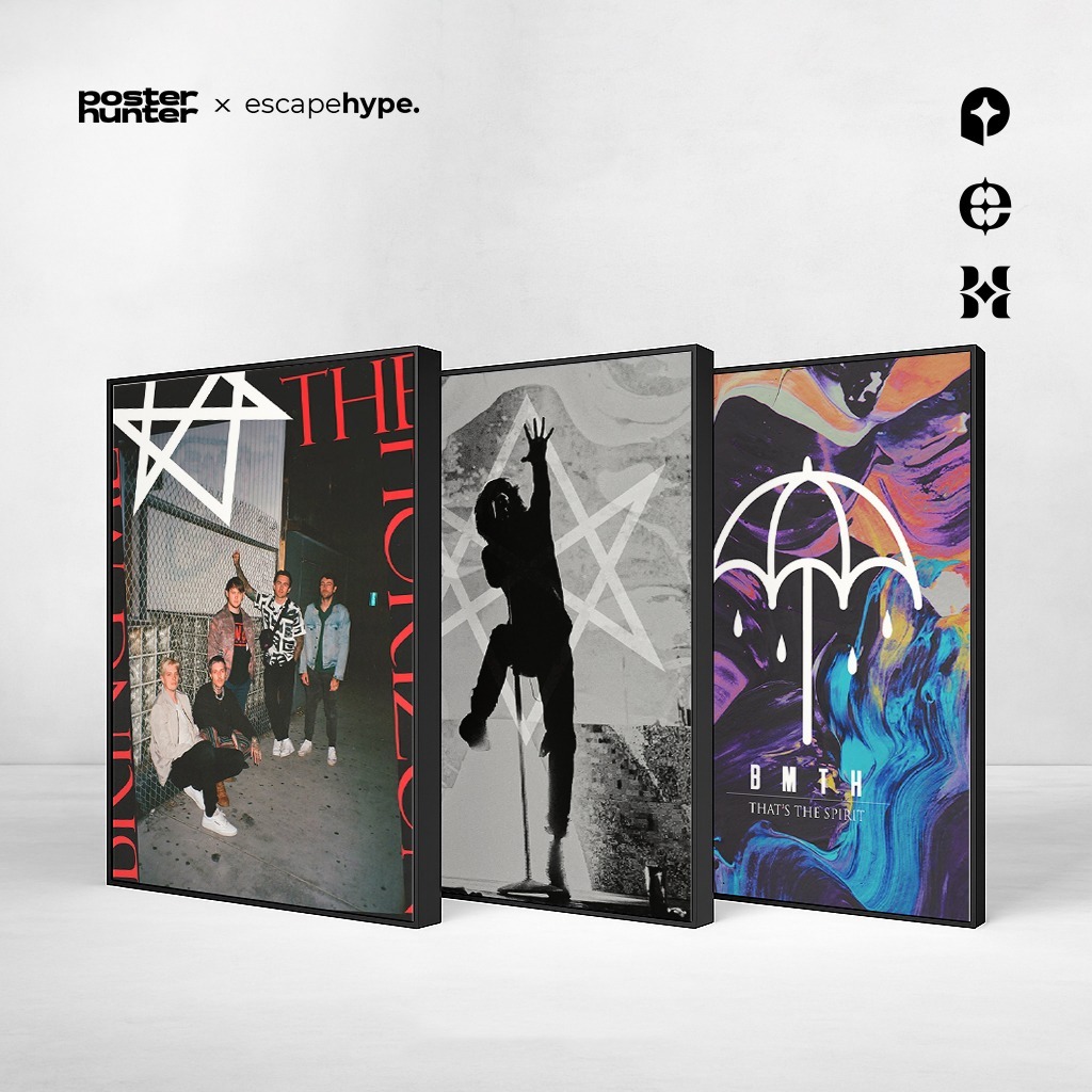 Jual Poster Frameblock BMTH Bring Me The Horizon Frame Block - Dekorasi ...