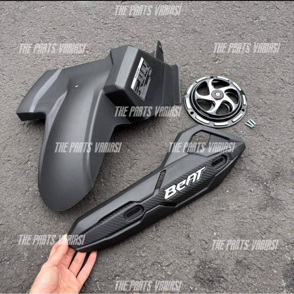 Jual Paket Hugger Beat Old 2012-2019 + Cover Knalpot Beat Model AirBld ...