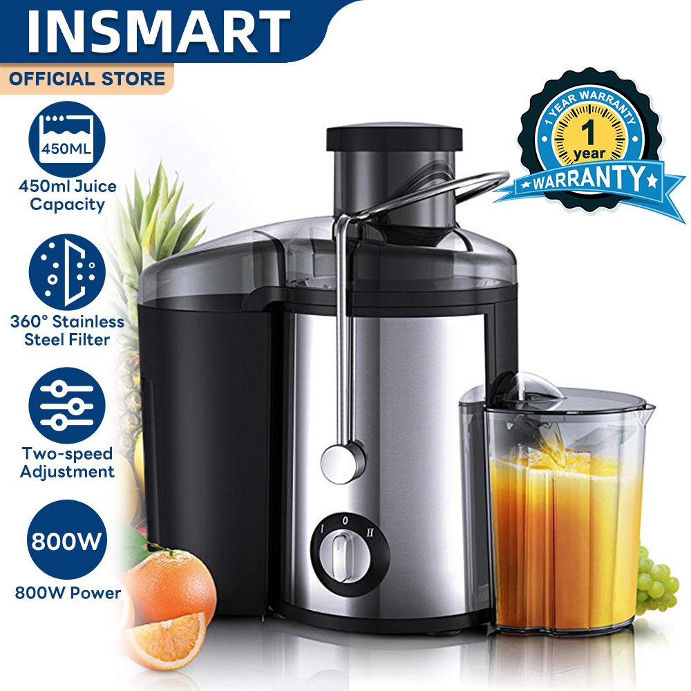 Jual INSMART Multifungsi Juicer Extractor 450ML Slow Juicer Large ...