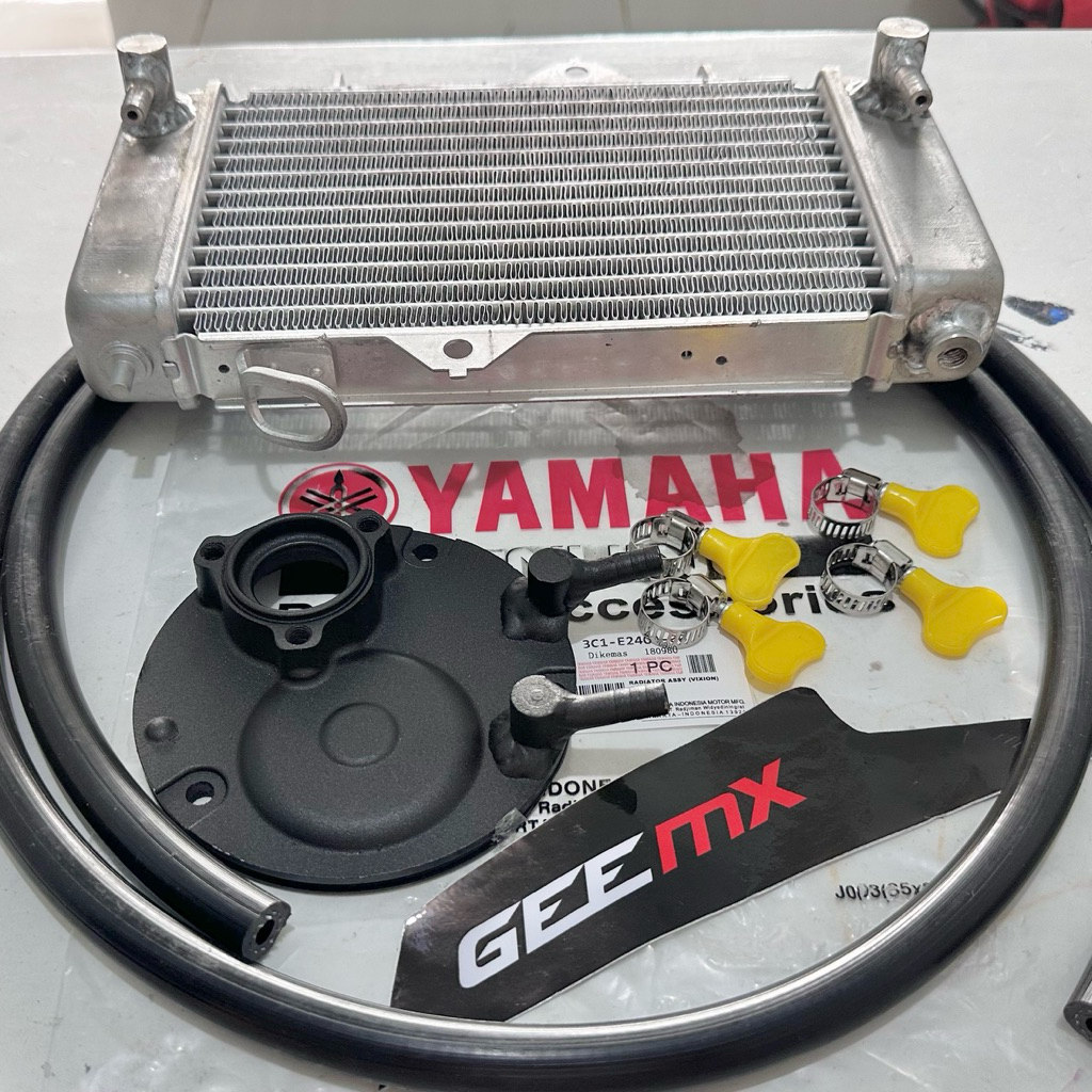Jual Pendingin oli radiator oil cooler set mio J xride fino mio gt fi ...