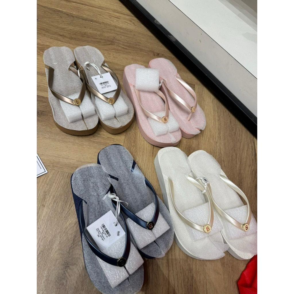 Jual SANDAL JEPIT SANDAL HAK TINGGI FLIP FLOP BUTTONSCARVES | Shopee ...