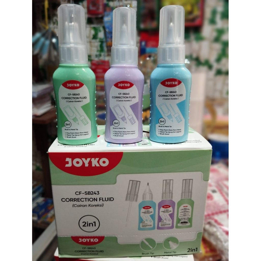 Jual (1PCS) TIPE X JOYKO 2IN1 / TIPE X JOYKO 2 FUNGSI ( KUAS+TIP ...