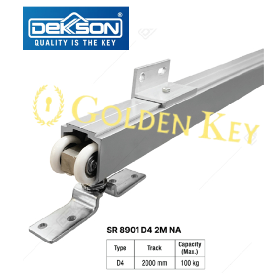 Jual Rel Pintu Dekson Dekkson D4 SR 8901 Kayu Roda Sliding Rail ...