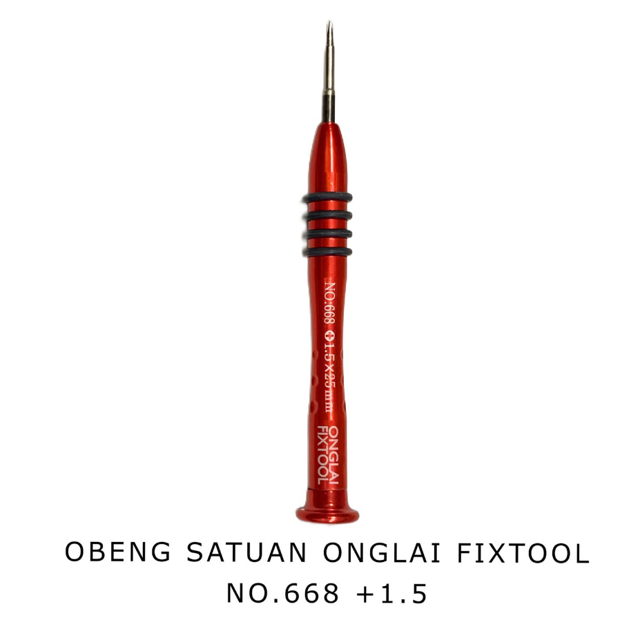 Jual OBENG BIJIAN OBENG SATUAN ONGLAI FIXTOOL PLUS + 1.5 ORIGINAL ...