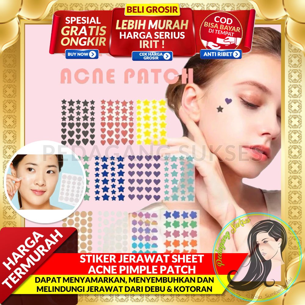 Jual Stiker Jerawat Sheet Acne Pimple Patch Salicylic Acid Acne ...