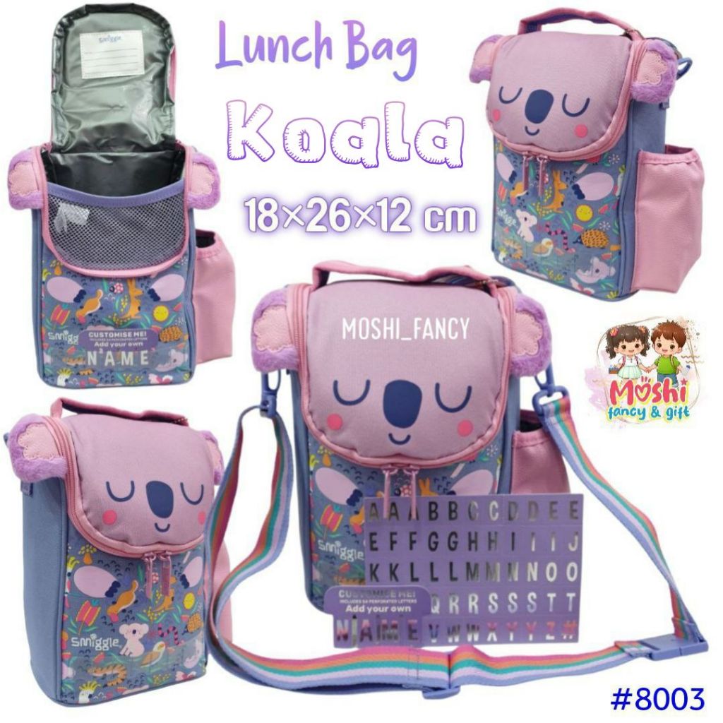 Jual Lunch Bag Koala / Tas Makan Selempang Koala / Tas Bekal Anak Koala ...