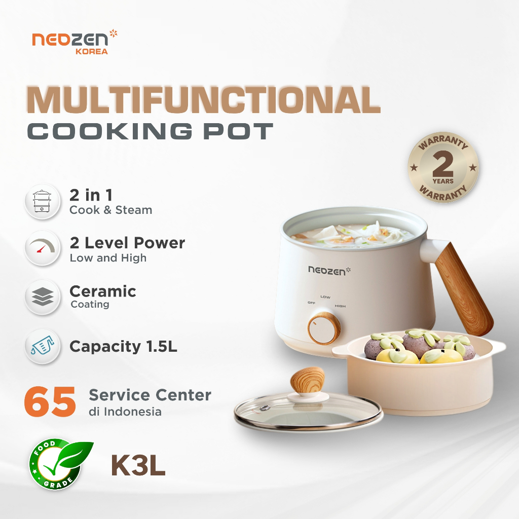 Jual Neozen - Panci Listrik Multifungsi Multifunction Cooking Pot ...