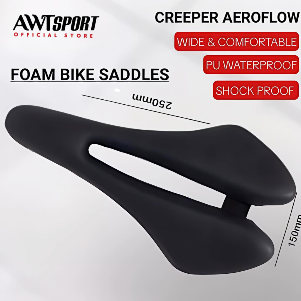 Jual CREEPER Sadel Sepeda Jok Empuk Ergonomis Unisex Saddle Bicycle ...