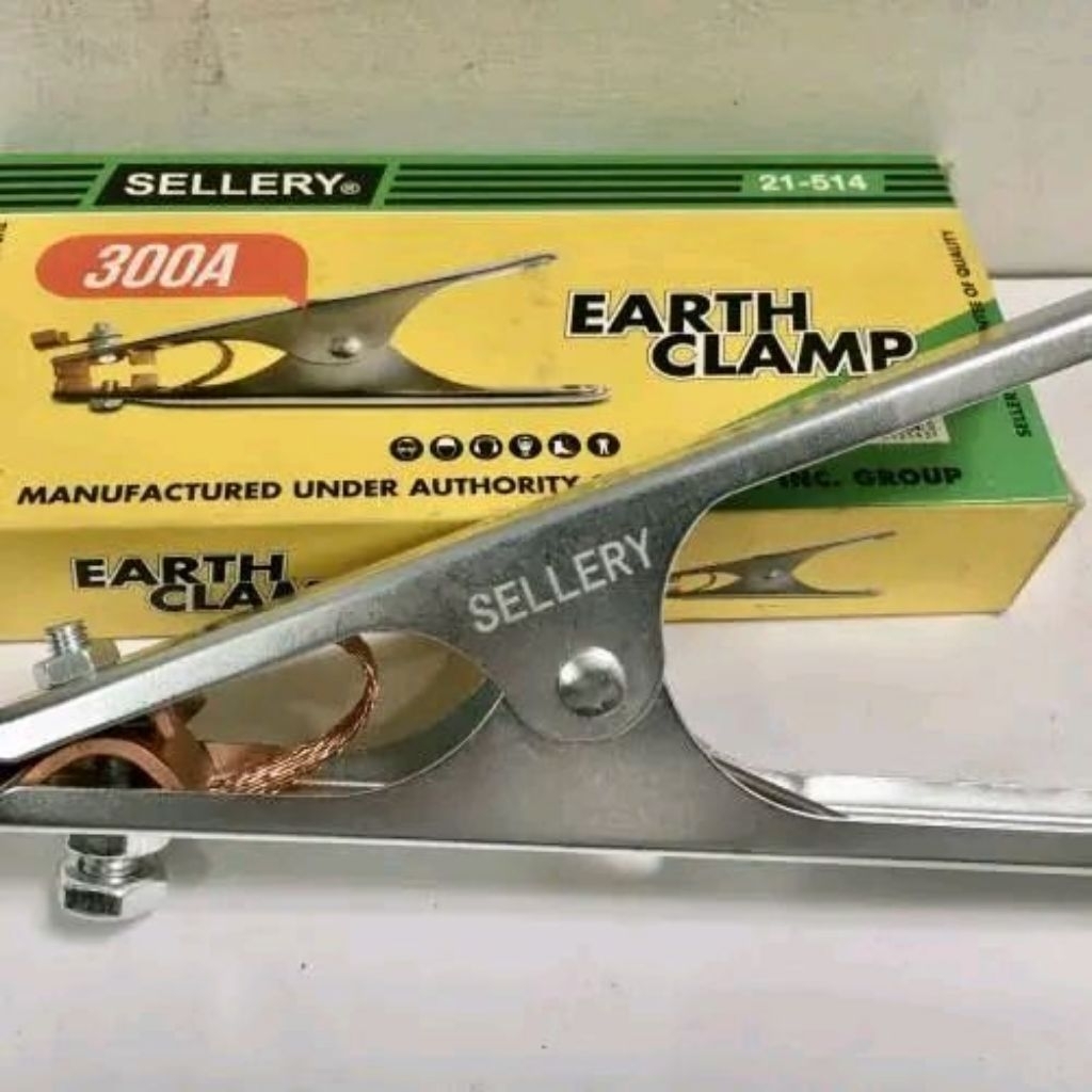 Jual Tang Massa Sellery 300 Amp Earth Clamp las listrik | Shopee Indonesia
