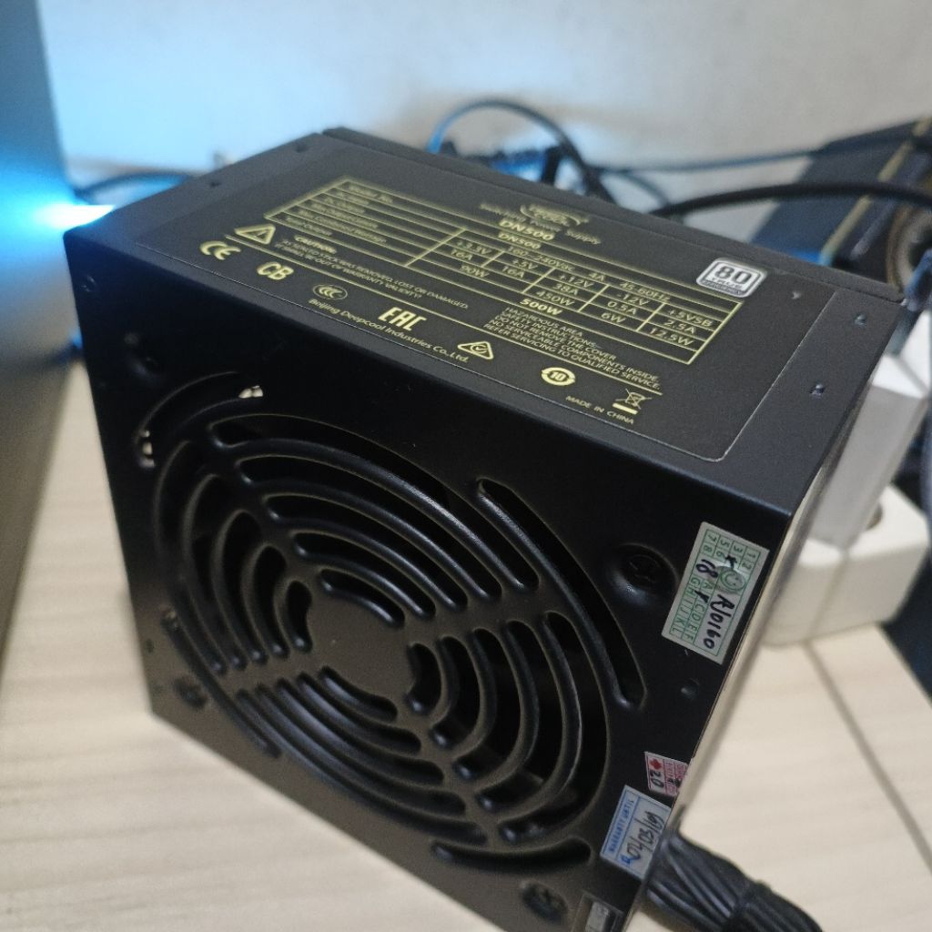 Jual Deepcool Dn500 500w Power supply komputer 80plus | Shopee Indonesia