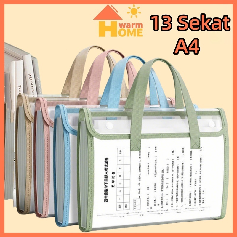 Jual Transparan File Folder Document Bag Tas Dokumen File A4 Ukuran ...