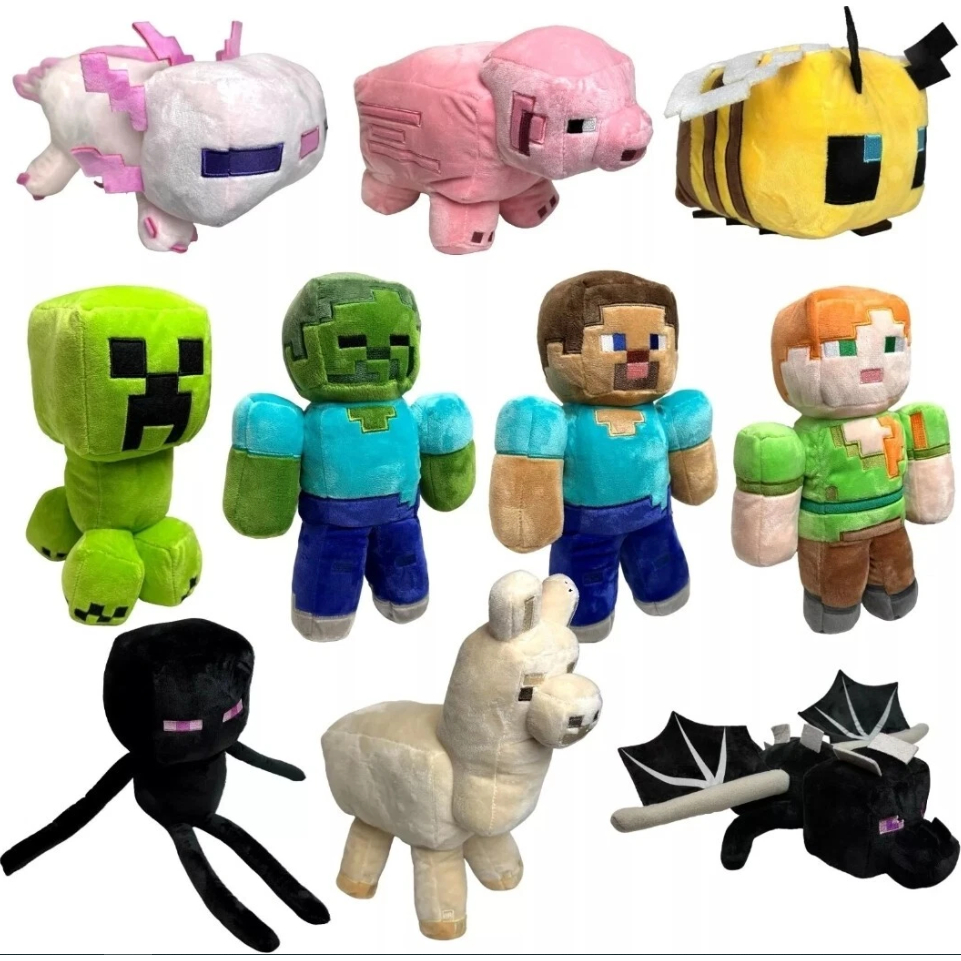 Jual Mainan boneka plush Minecraft koleksi gamer kado ulang tahun games ...