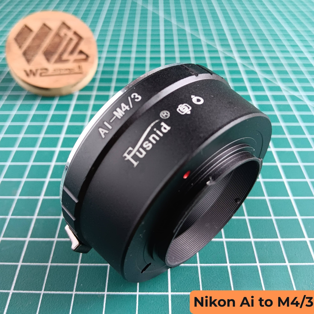 Jual Fusnid Adapter Nikon Ai to M4/3 MFT Micro Four Thirds Lumix ...