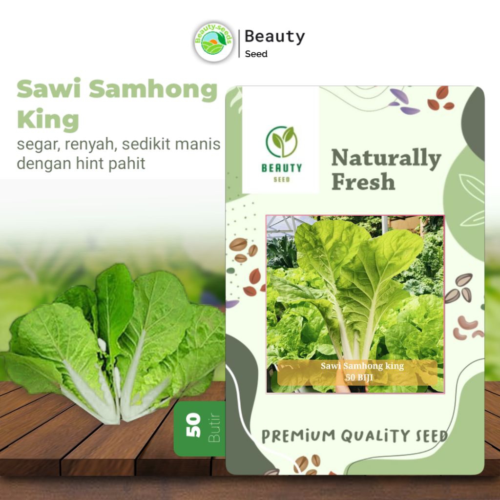 Jual 50 Benih Sawi Samhong King Keriting F1 Hibrida Sayuran | Shopee ...
