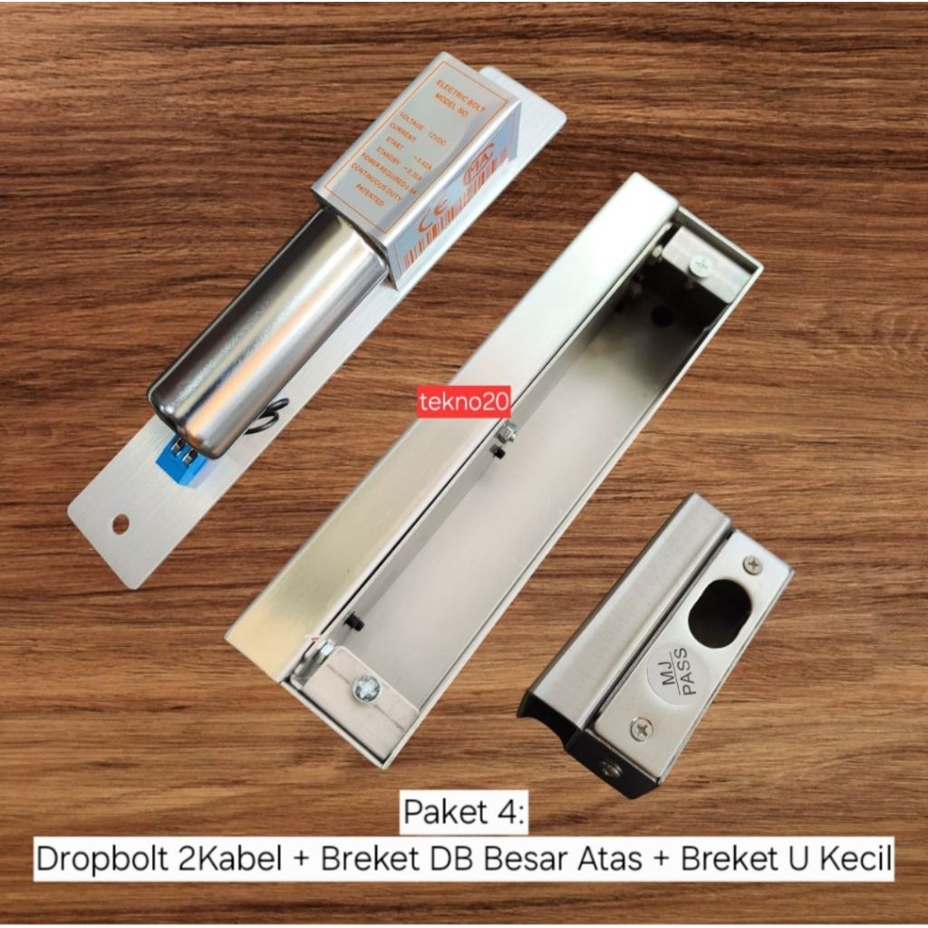 Jual Paket Dropbolt 2Kabel + Breket U Besar Atas + Breket U kecil u ...