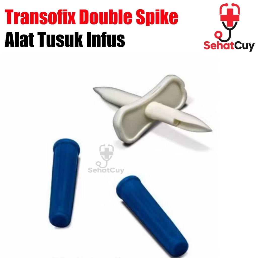 Jual Transofix Double Spike Onemed Alat Tusuk Infus Nacl | Shopee Indonesia