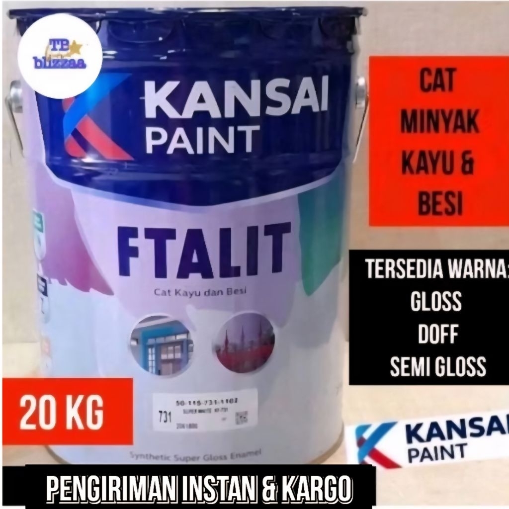 Jual FTALIT 20kg Pail Aneka Warna Ftalit Gloss Ftalit Dof 20kg Ftalit ...