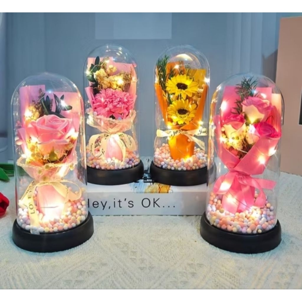Jual Lampu LED Bunga Hias, Lampu Kamar Tidur Akrilik | Shopee Indonesia