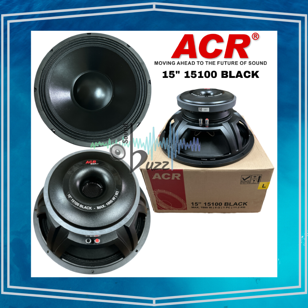 Jual Speaker ACR 15100 BLACK Speaker ACR 15 inch Black Series ACR ...