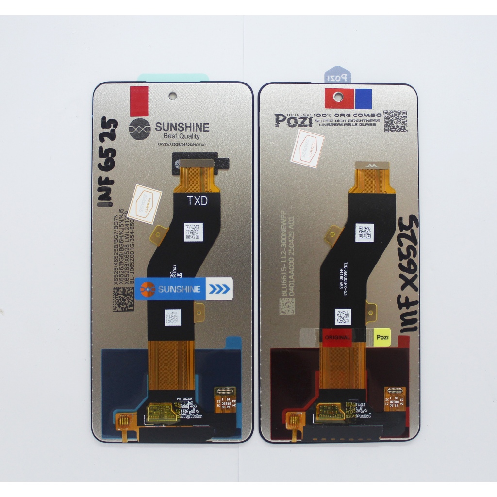 Jual LCD LAYAR GAMBAR INFINIX X6525 + TS_ HITAM PZ TP SS IN5 SMART 8 8 ...