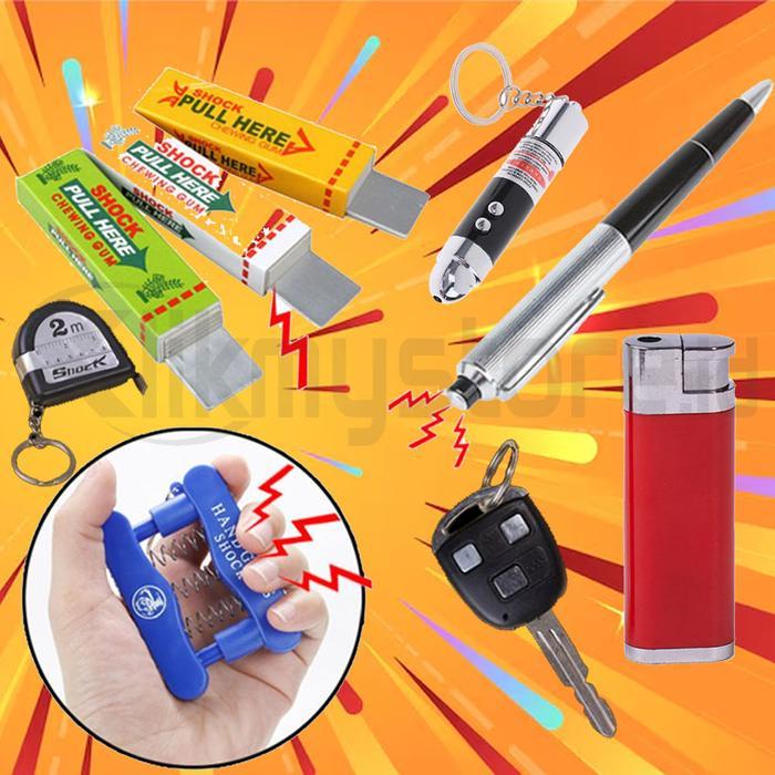 Jual Prank Toys Electric Shock Mainan Kejut Listrik Pena Permen Karet ...