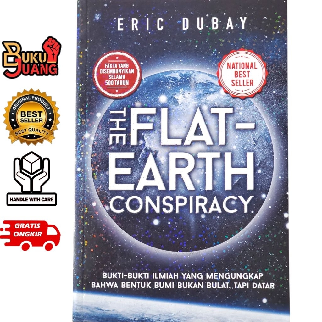 Jual Buku Original Obral - The Flat-Earth Conspiracy (Eric Dubay ...