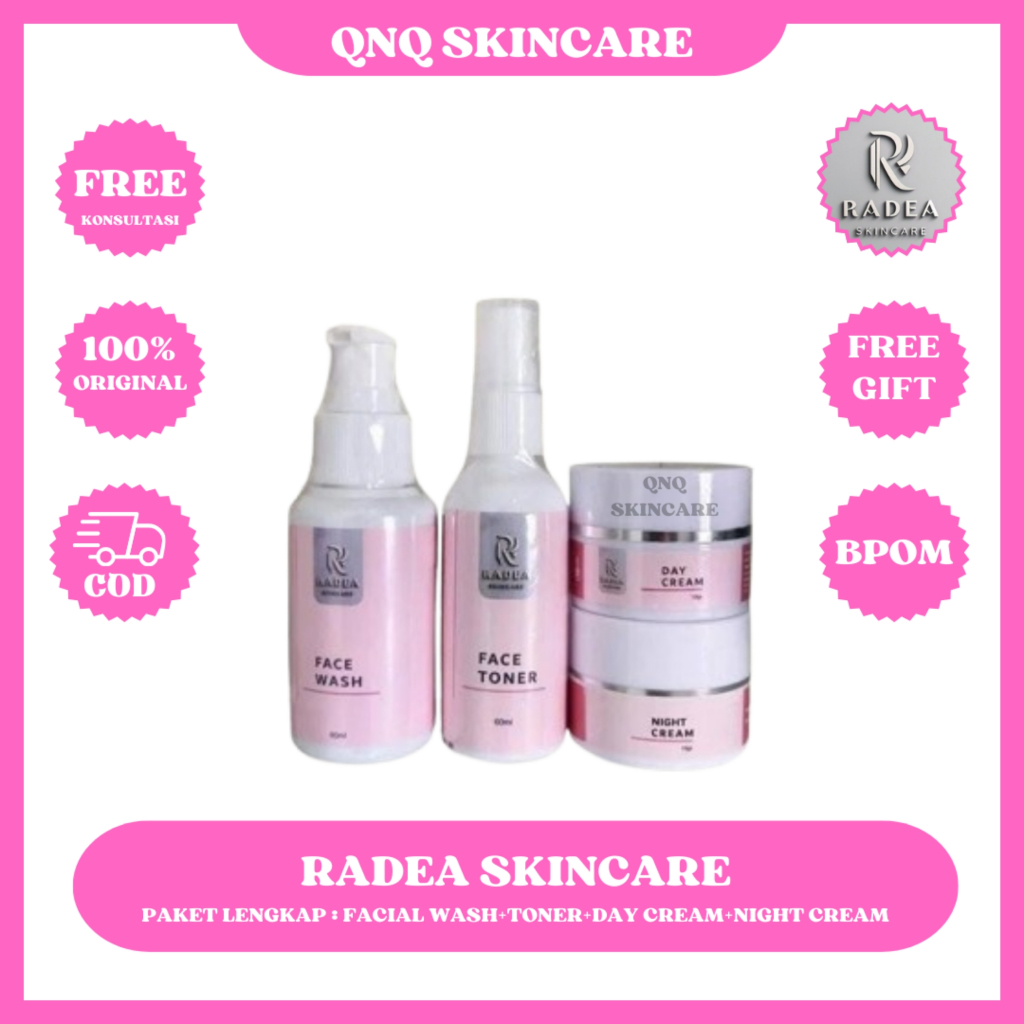 Jual RADEA SKINCARE 1 SET LENGKAP ORIGINAL BPOM | Shopee Indonesia