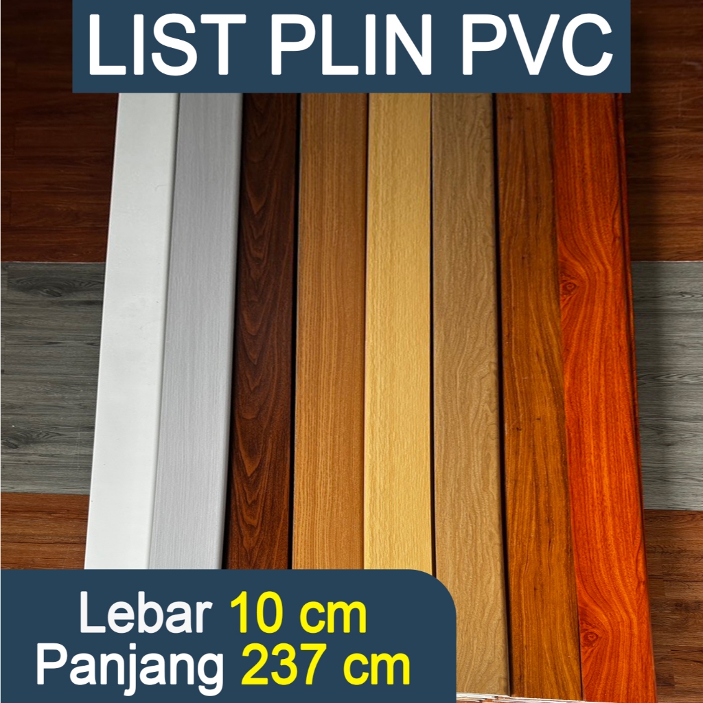 Jual LIST PVC/PLINT LIST PLANK/SKIRTING LIST LANTAI KAYU VINYL 237 CM ...