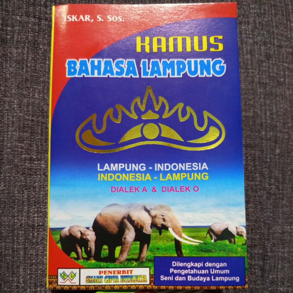 Jual kamus bahasa lampung dialek A dan dialek O dengan 472 halaman ...