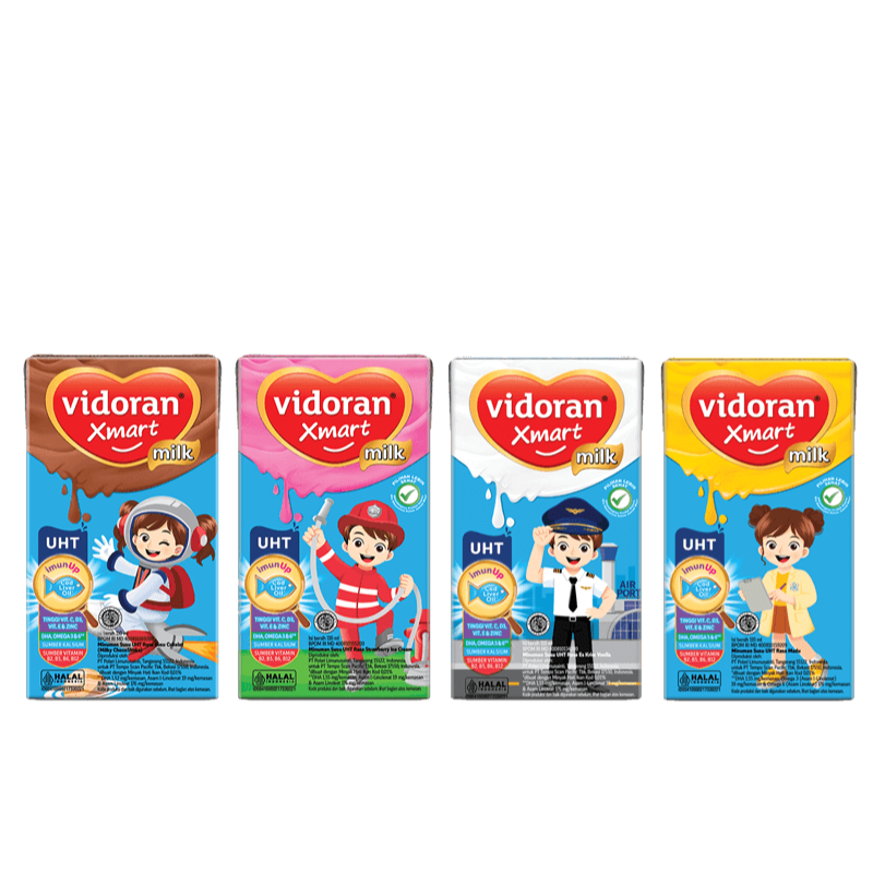 Jual Vidoran Xmart Milk Susu UHT 110ml | Shopee Indonesia