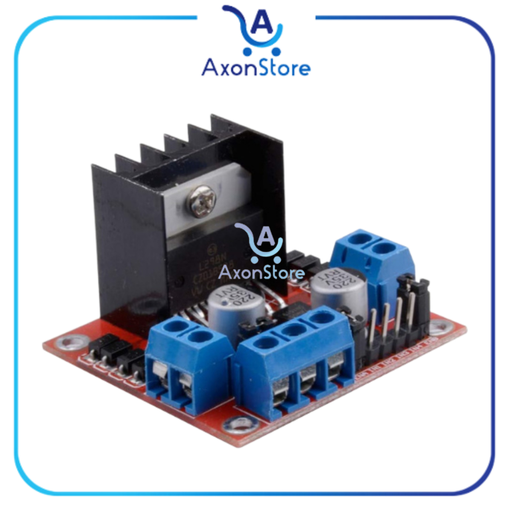 Jual L298N Dual Motor Driver Module L298 Dual H-Bridge Stepper Speed ...