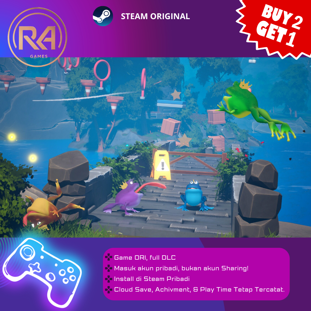 Jual Frog jump online fix game pc original masuk library pribadi ...