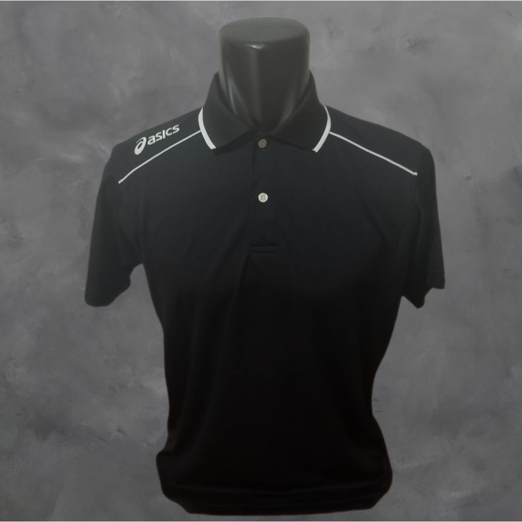 Jual JERSEY KERAH ASICS HITAM [L] | Shopee Indonesia