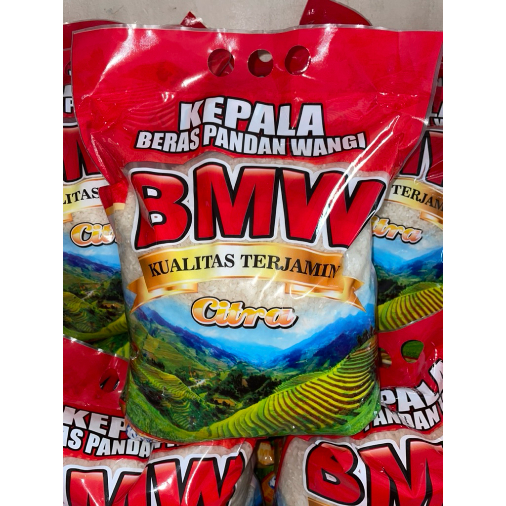Jual Beras Cap BWM ±3kg Premium TERMURAH | Shopee Indonesia