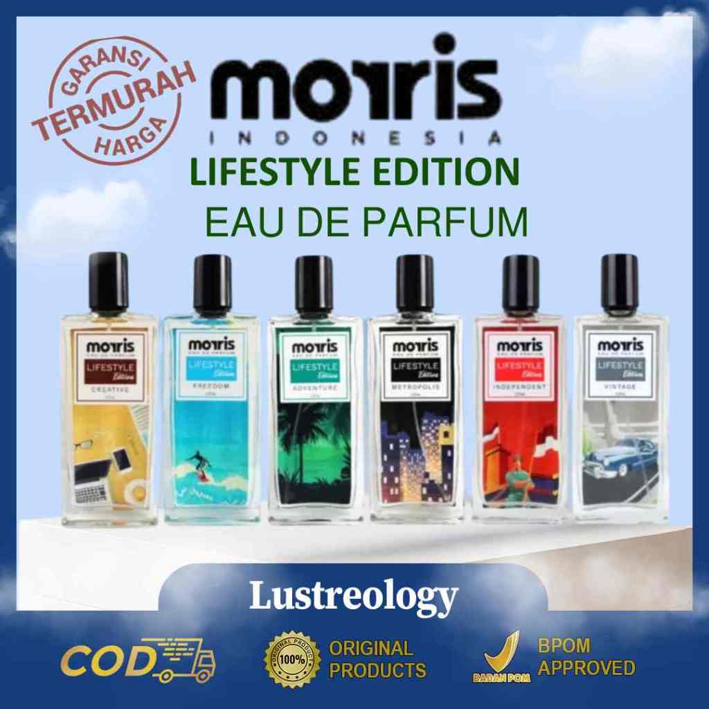 Jual MORRIS Lifestyle Edition EDP 100ml - All Variant | Shopee Indonesia