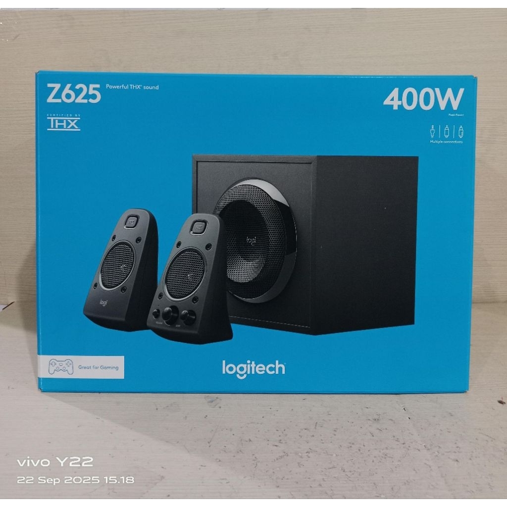 Jual Logitech Z625 Speaker System With Subwoofer and Optical Input ...
