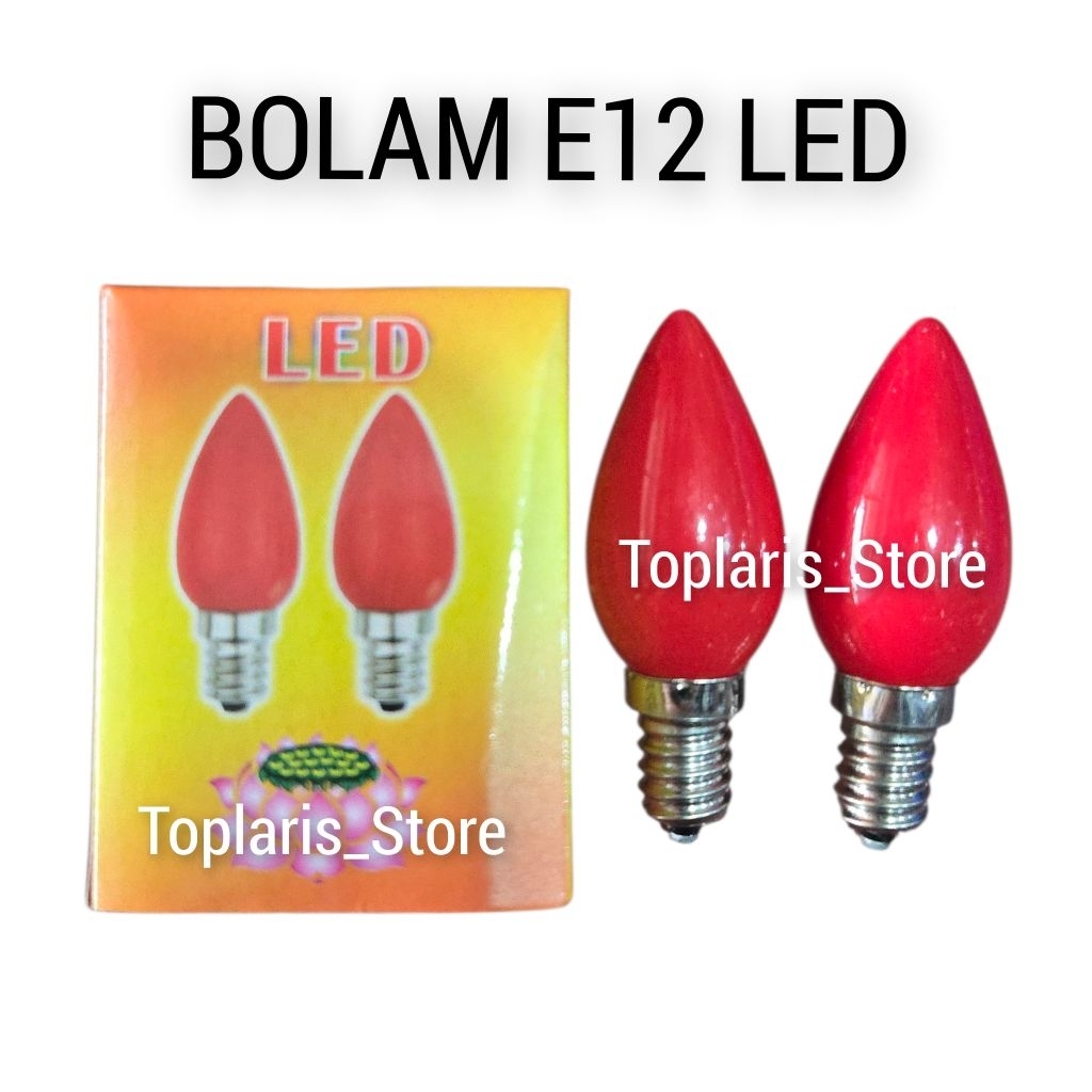 Jual Bohlam lampu Cabe Sembahyang E12 LED | Shopee Indonesia