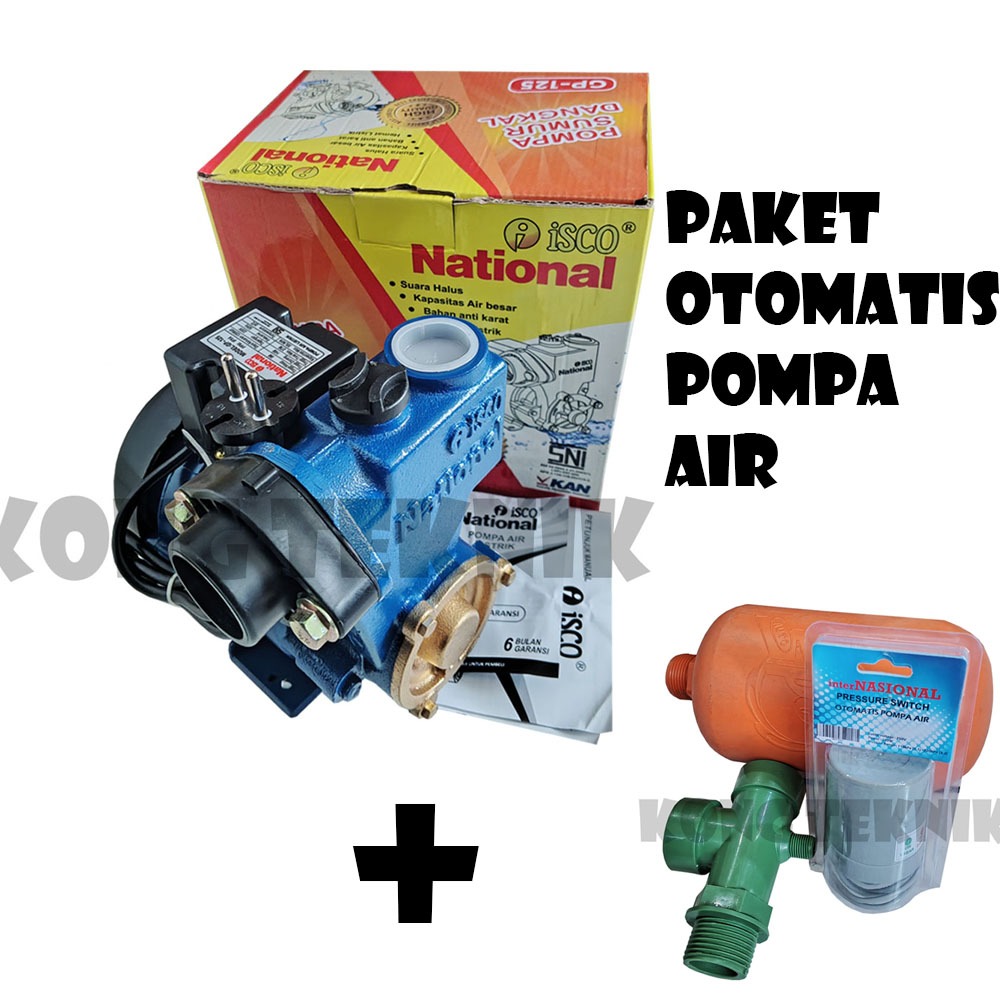 Jual Mesin Pompa Air Inter Nasional A ISCO GP - 125 Pompa Air Listrik ...
