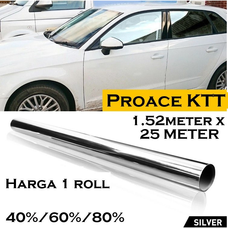 Jual Kaca Film Silver KTT sparta oneway one way 2 ply tebal silver ...