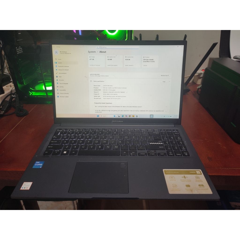 Jual ASUS VIVOBOOK X1502ZA - A1502ZA 12th Gen Intel Core I5 1235U ...
