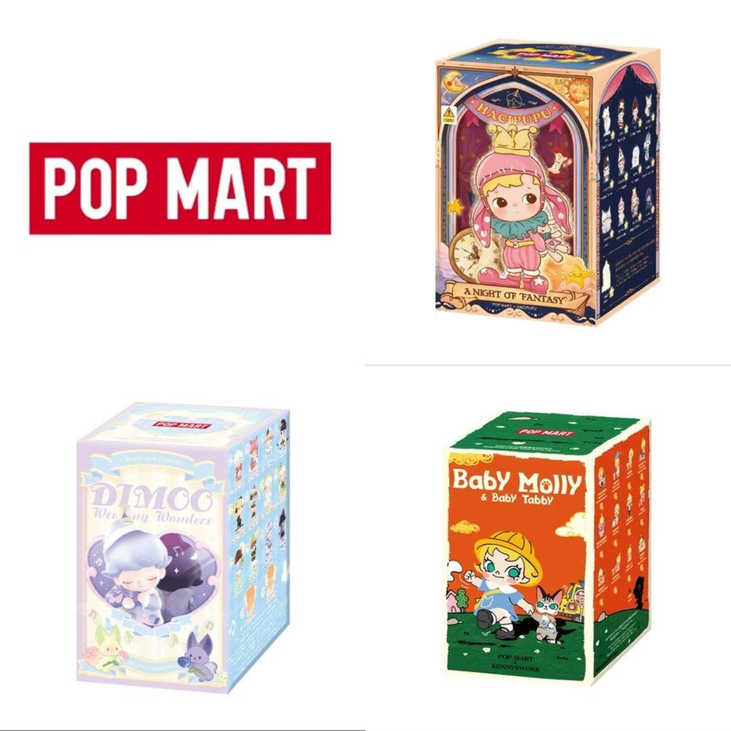 Jual (SELECTED) READY 100% Original POP MART Baby Molly, Dimoo ...