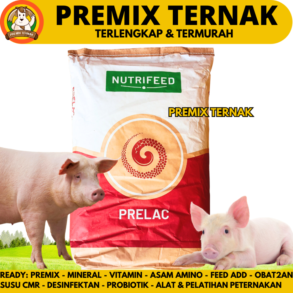 Jual PRELAC 25 KG (1 SAK) - Susu Hewan Pengganti Skim Sebagai Pakan ...
