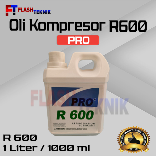 Jual Oli PRO R600 1Ltr / Oli Kompresor R600 | Shopee Indonesia