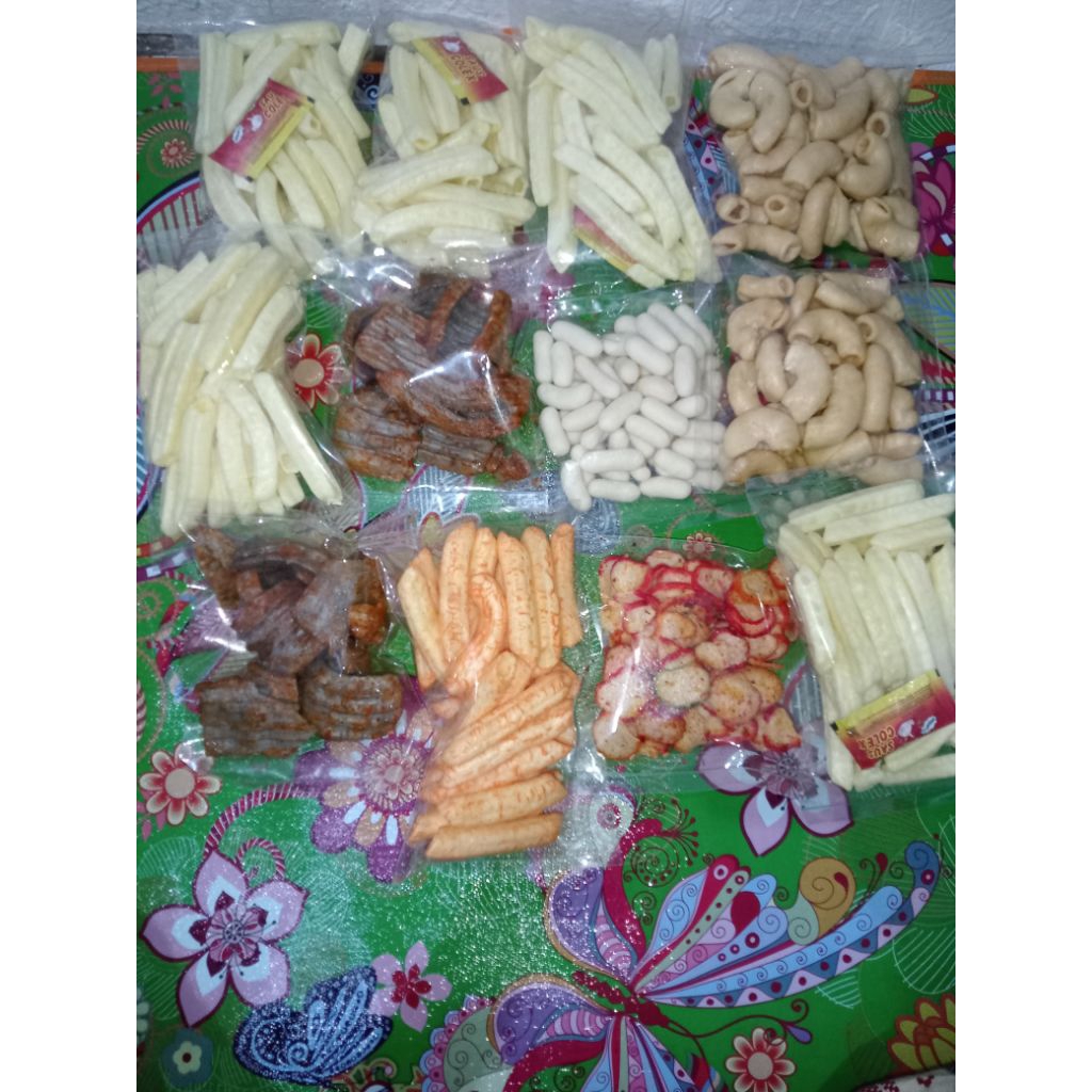 Jual snack makanan ringan murah meriah mantap ( serba 3000) | Shopee ...